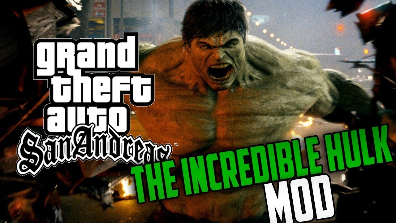 How To install Hulk Mod in GTA San Andreas PC #cartoonfortech - YouTube