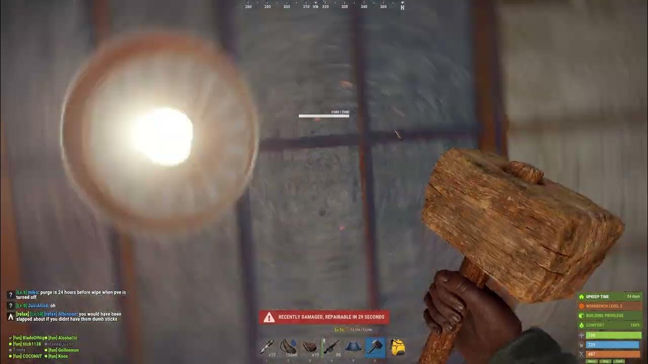 RUST - A NOOBS house being defended by experts from an Admin Raid 🤯👍🤗 - YouTube