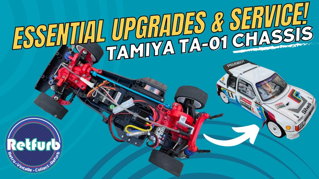 Tamiya TA01 Essential Upgrades, Servicing & Custom Re-shell - 205 T16 ...
