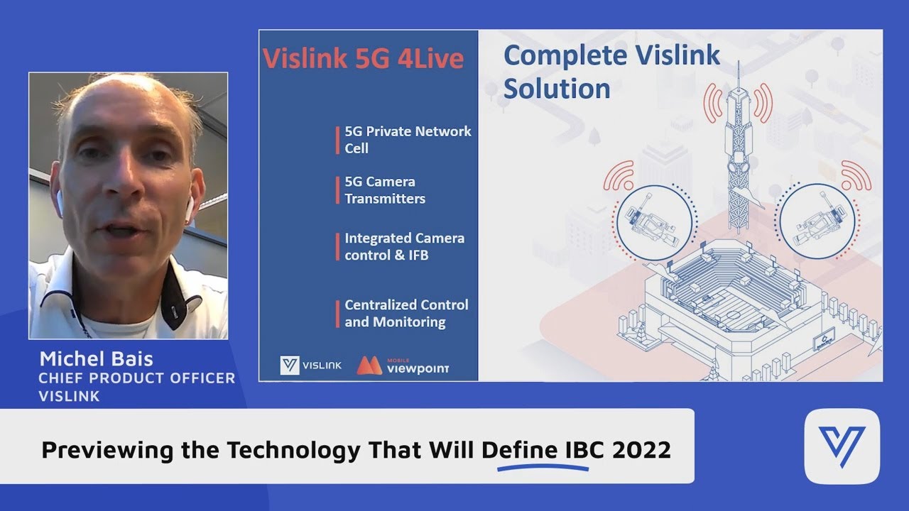 Vislink and Mobile Viewpoint IBC 2022 Preview! - YouTube