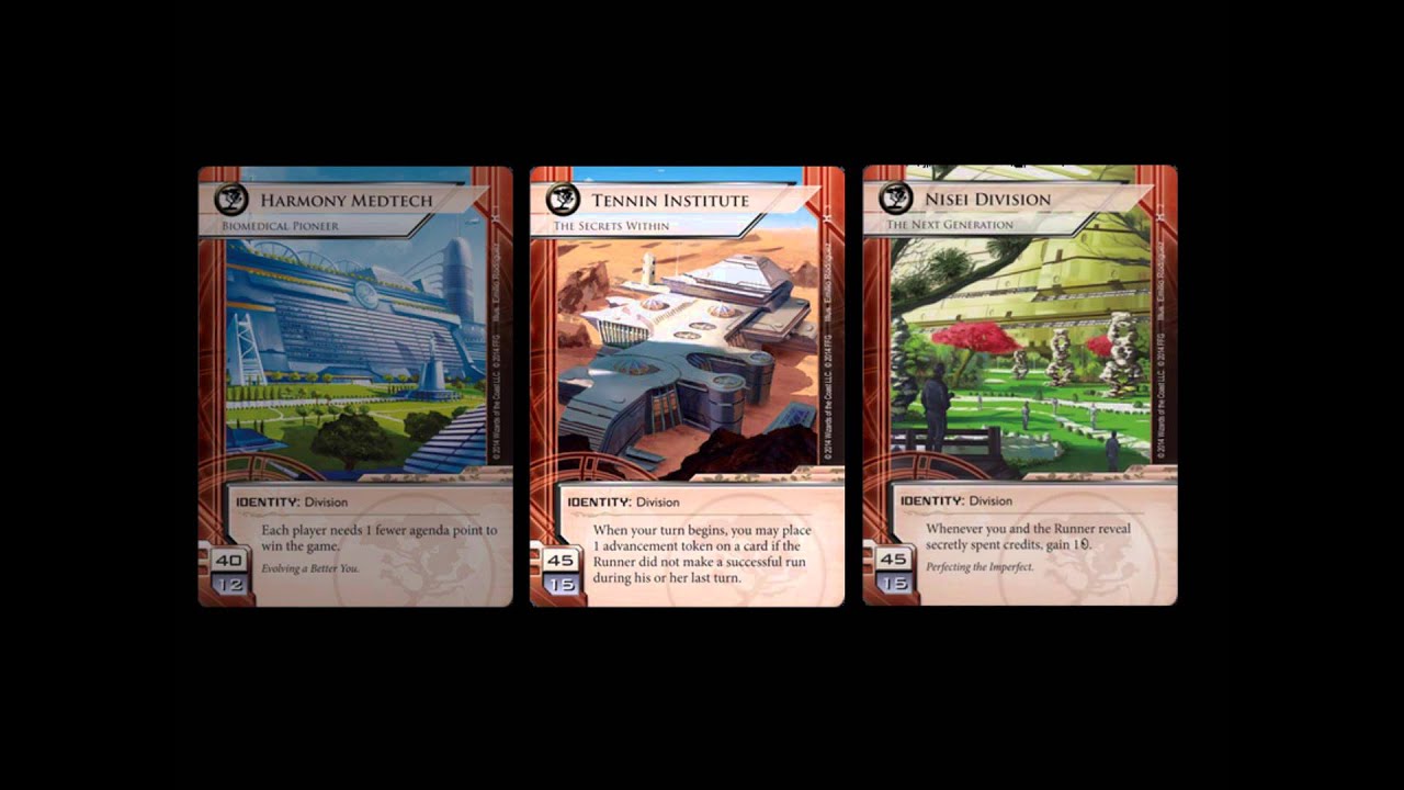 Android Netrunner: Honour and Profit Jinteki spoiler review (IDs) - YouTube