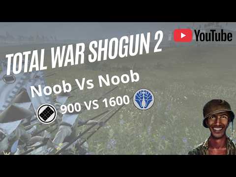 Epic 900 VS 1600 (Noob VS Noob) SHONI Clan VS OTOMO Clan #totalwar #totalwarshogun2 #gameplay