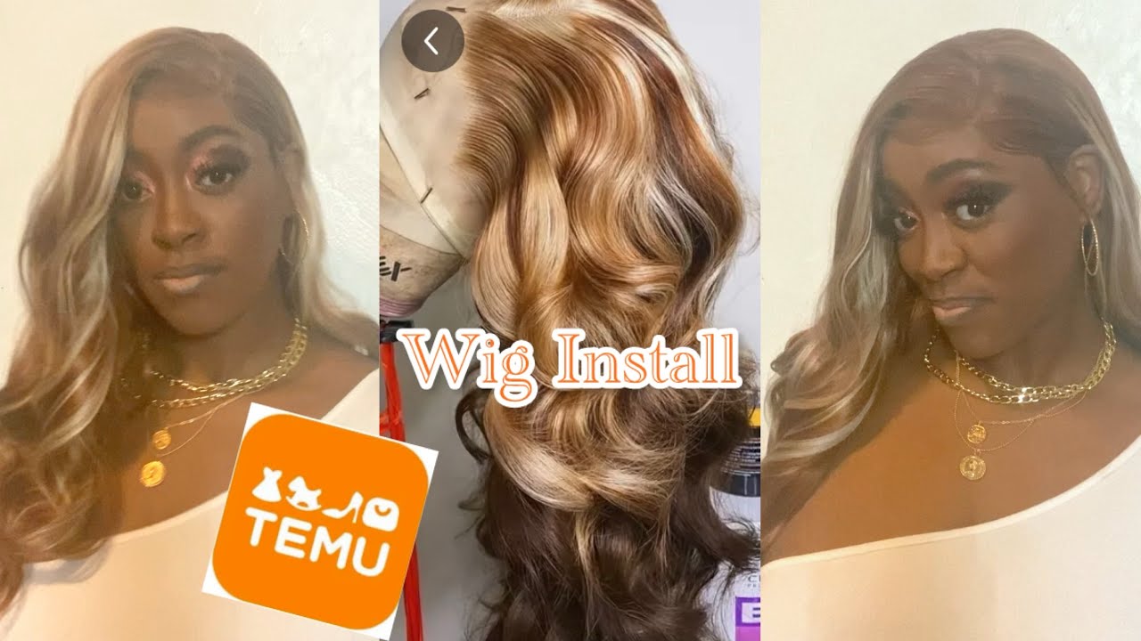 Cheap Wig Install | Temu Wig - YouTube