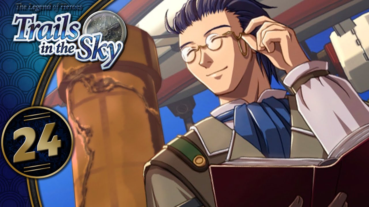 Trails In The Sky | Professor Alba In The Amberl Tower... | Part 24 (PC ...