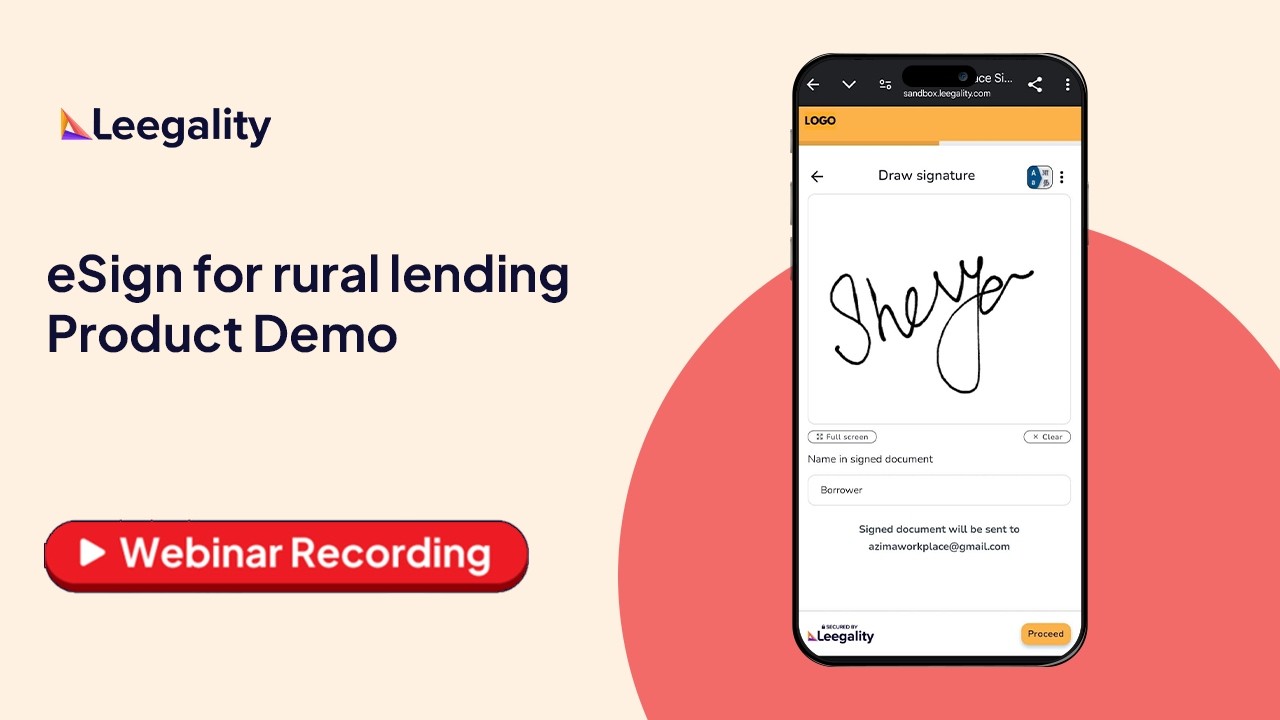 How to eSign agreements in rural India (Product Demo) - YouTube