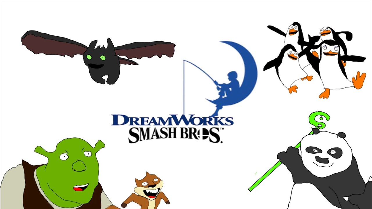 Dreamworks smash bros - YouTube