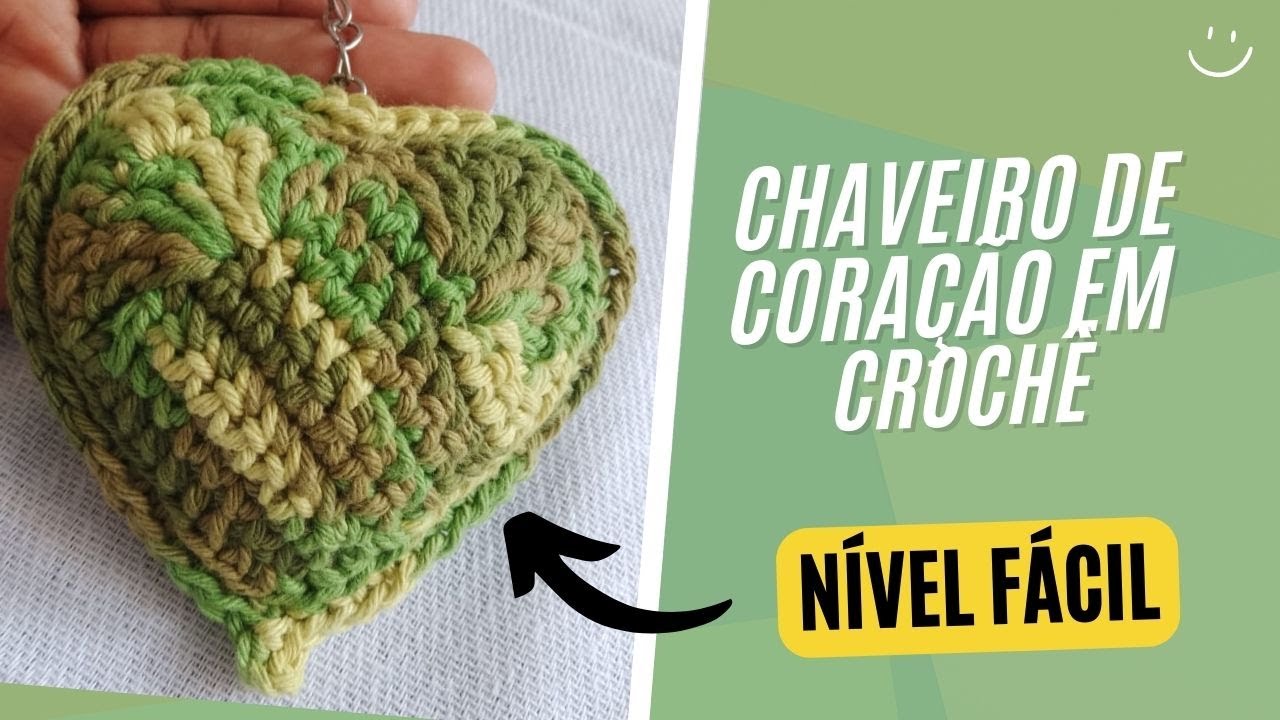 CHAVEIRO DE CORAÇÃO / FÁCIL E RÁPIDO DE FAZER / PASSO A PASSO PARA ...