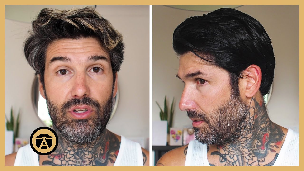 Beard Model’s Amazing Hair Dye Transformation | Carlos Costa - YouTube