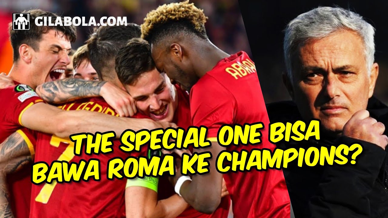 SERIGALA MONSTER 🔥 Jose Mourinho Bawa AS Roma Melejit dan Prospek Liga ...
