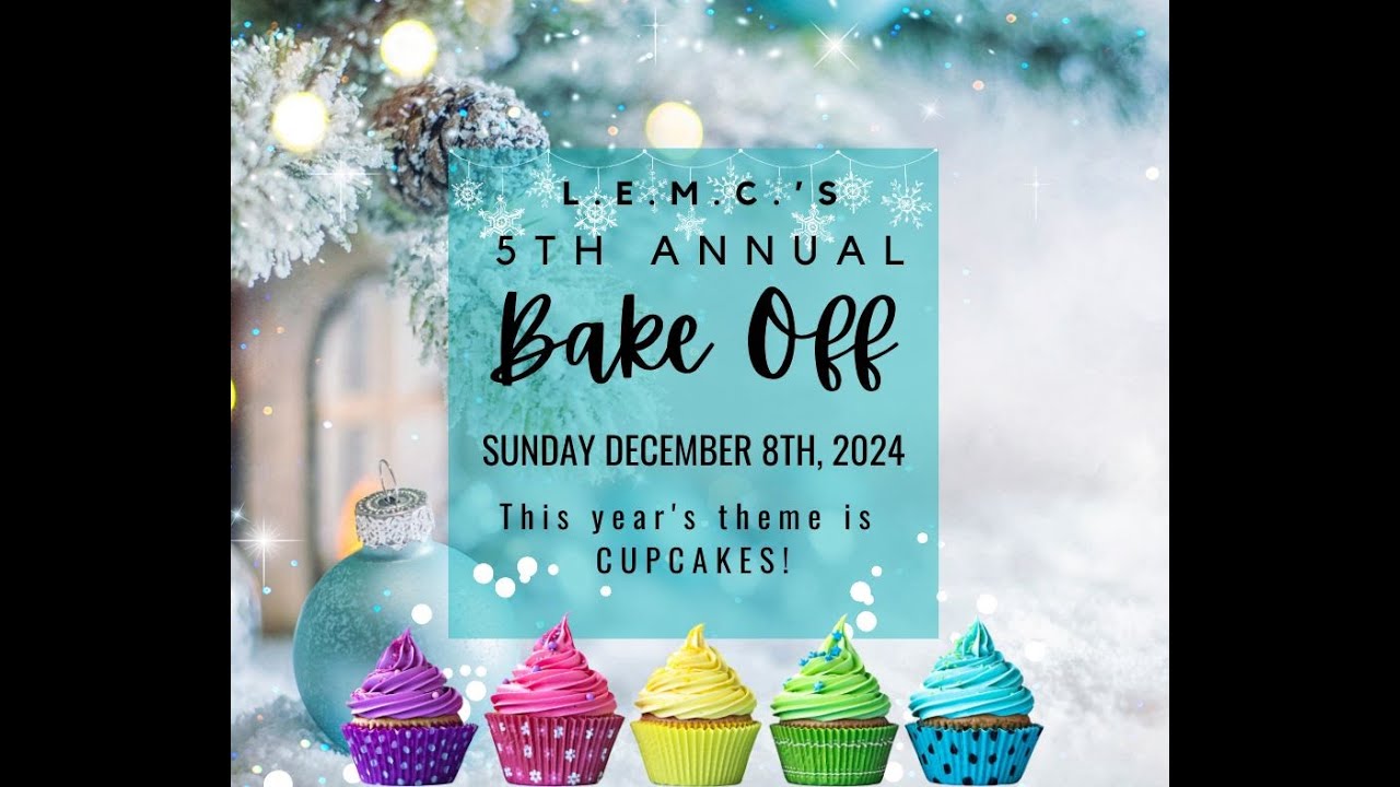 Winner of bake off 2024 lakeshore missionary church - YouTube