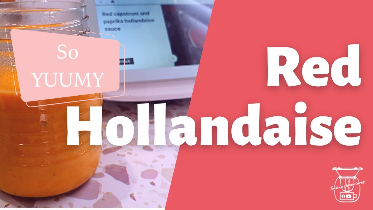 Red Hollandaise Sauce | Next level flavour - YouTube