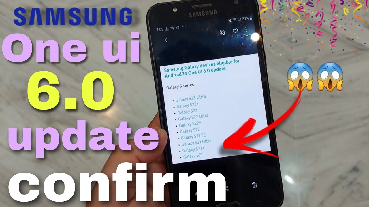 One ui 6.0 Android 14 update confirm 😱 : check availability for your ...