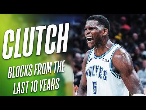 The NBA's Most CLUTCH Blocks From Last 10 Years 👀🔥