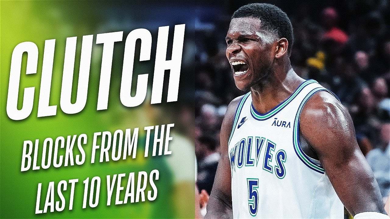 The NBA's Most CLUTCH Blocks From Last 10 Years 👀🔥 - YouTube