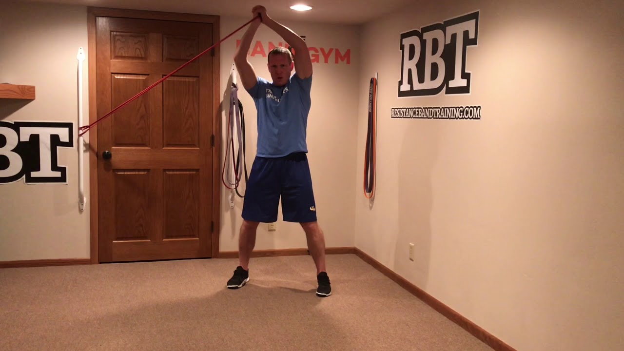 3 Level Ab Band Training Progression - YouTube