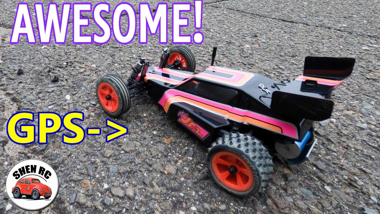 Losi JRx2 Mini BRUSHLESS gps speed test - YouTube