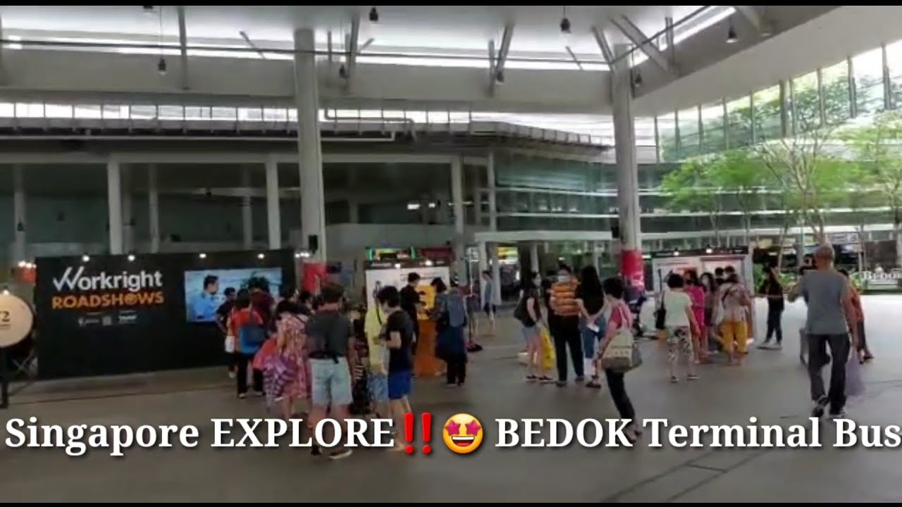 SINGAPORE SUASANA TERKINI‼️Singapore Explore Bedok Interchange Kuliner ...