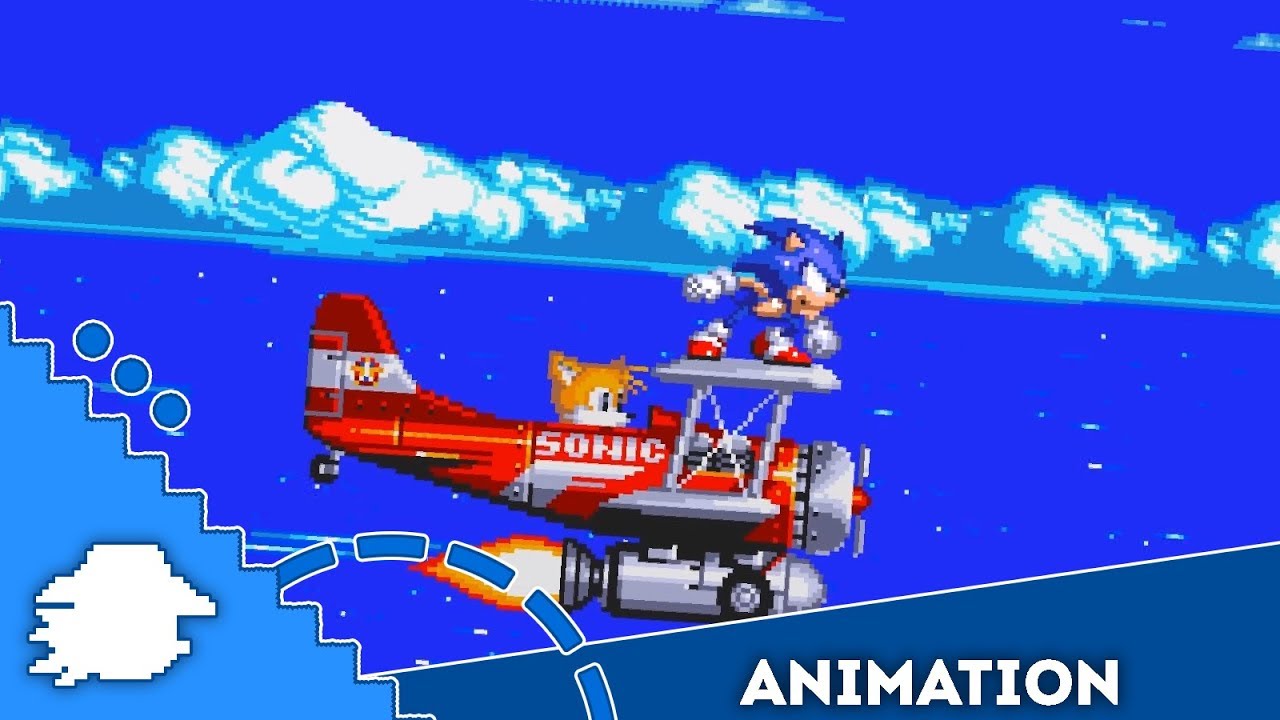 Sonic Mania - Opening cutscene in S3K style! - YouTube