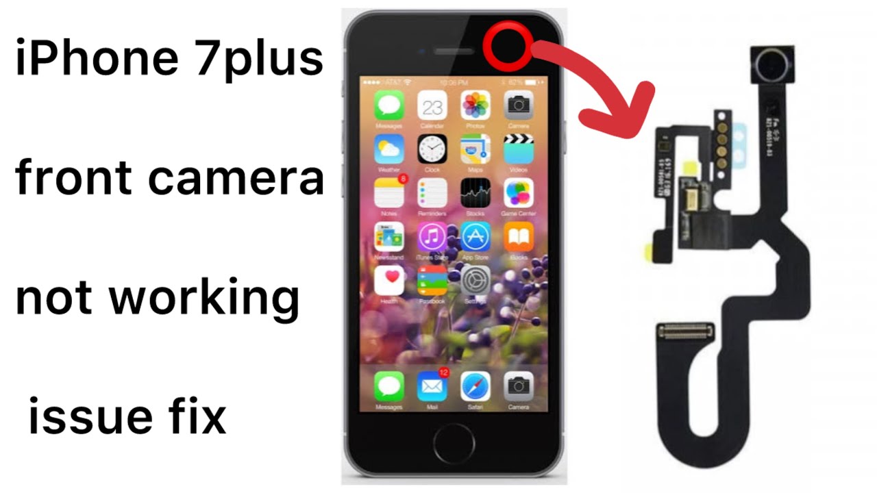 How to fix iPhone 7plus front camera issue iPhone 7plus front camera ...