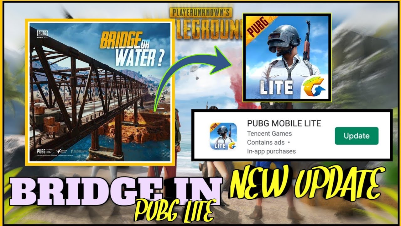 NEW UPDATE ( BRIDGE) IN PUBG LITE | INDIAN PANDA GAMING - YouTube