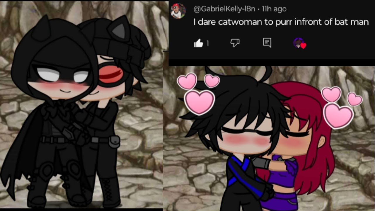 Truth or dare video the bat-family. Gacha DC my au - YouTube