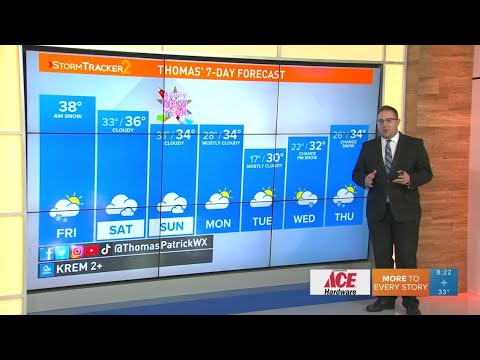 Cloudy New Year's Eve in the forecast - YouTube