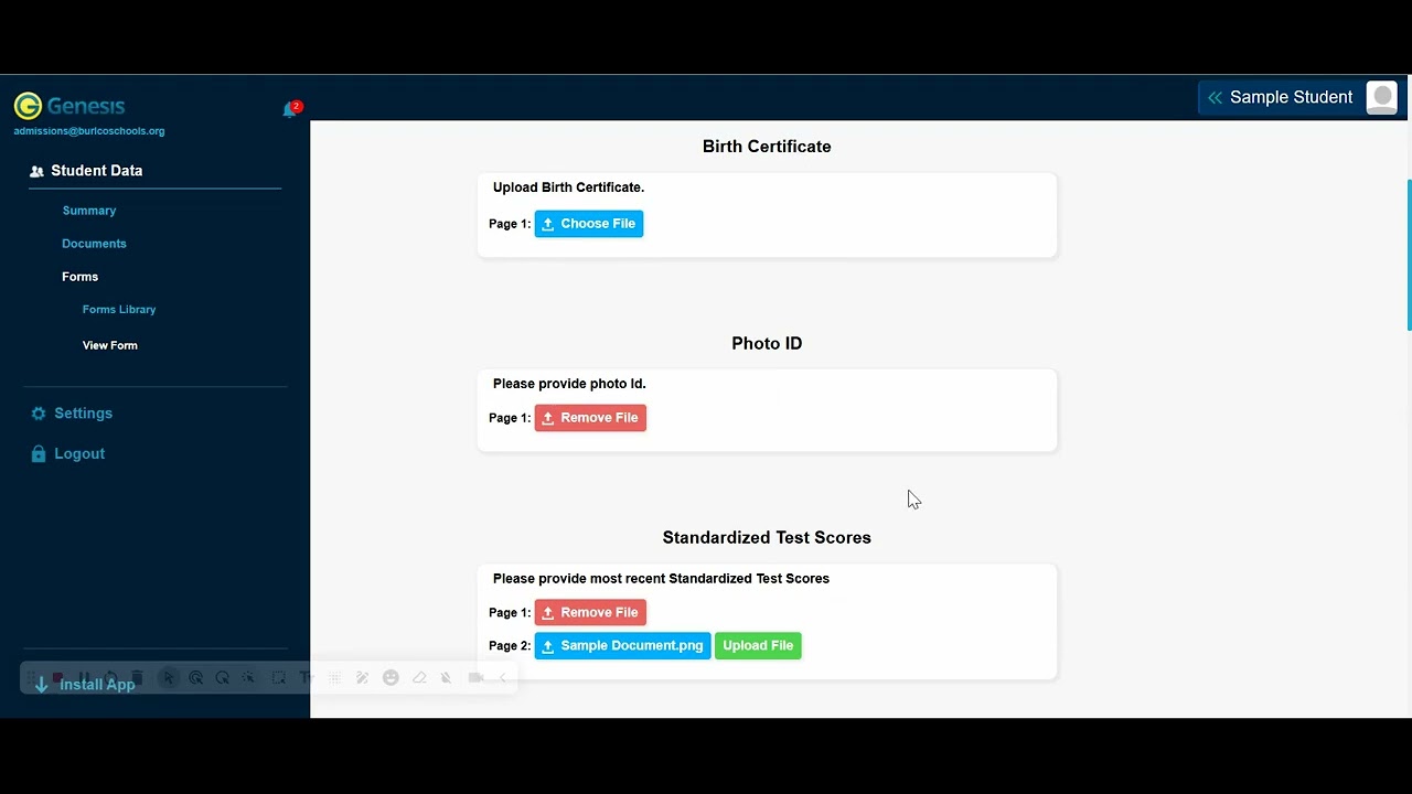 BCIT Admissions Application: Documentation Upload Walkthrough - YouTube