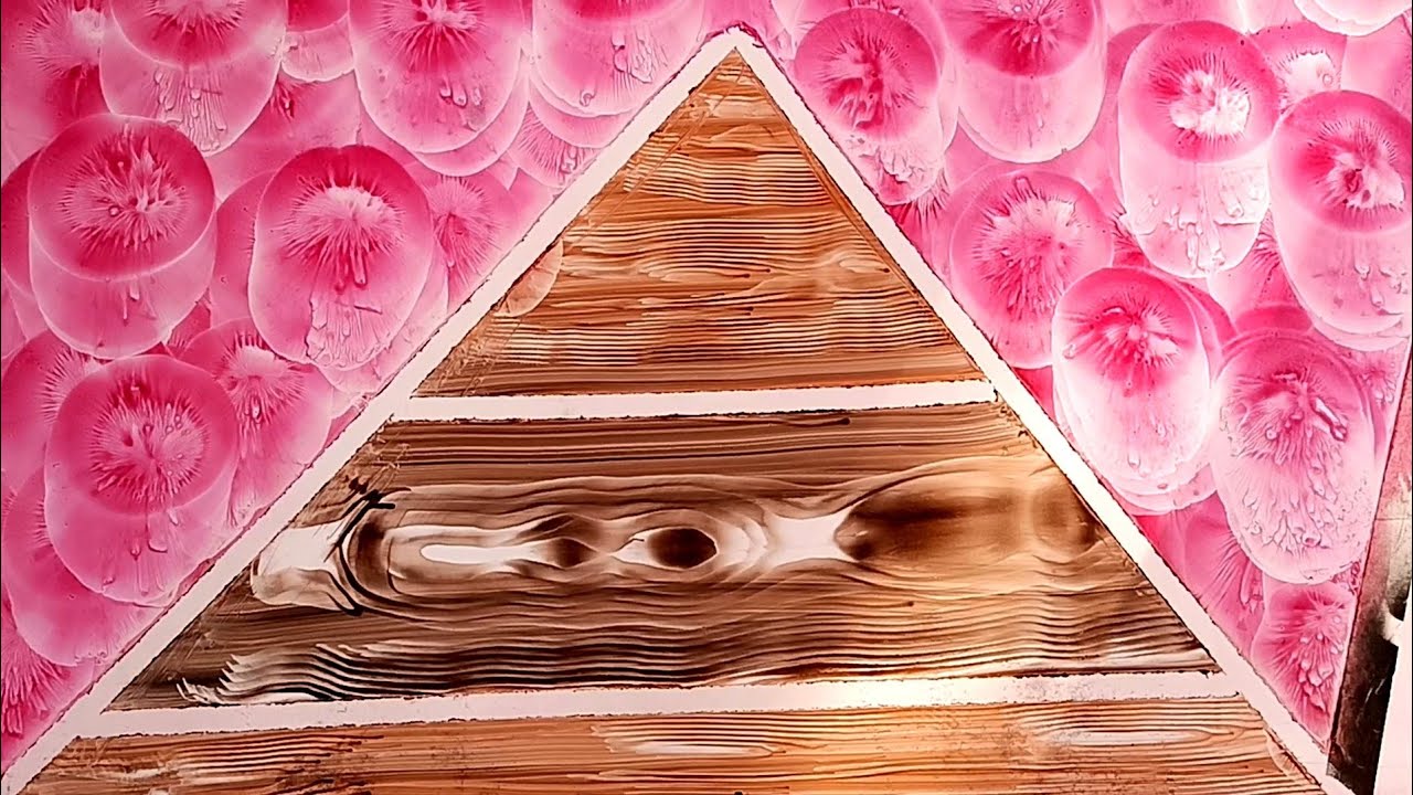 Painting Fake Wood Grains | Wood Grain Painting | Balloon Texture | 3D ...