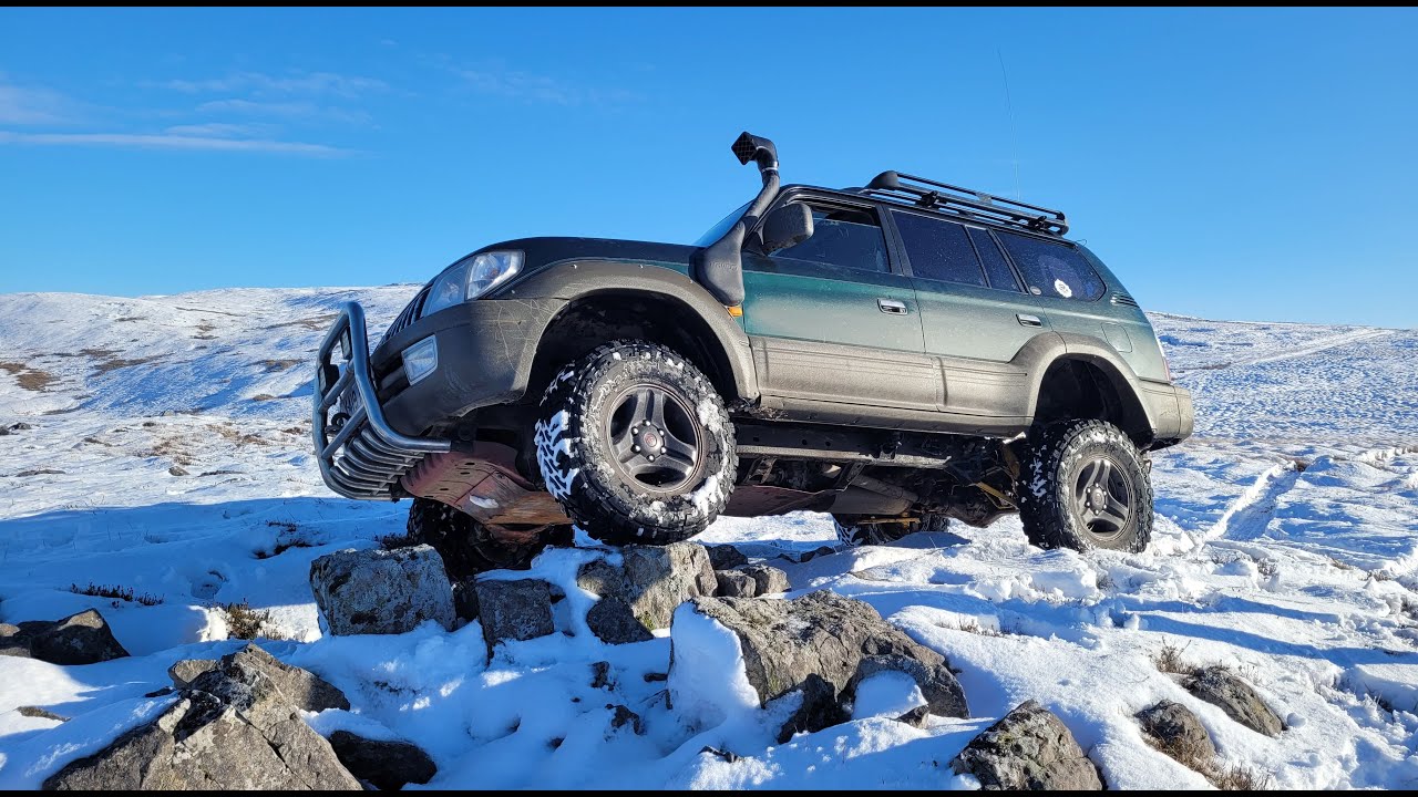 Toyota LC J95 Brecon Beacons National Park - YouTube