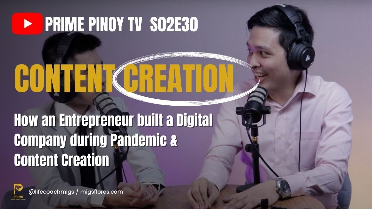 Entrepreneur built a Digital Company during Pandemic & Content Creation ...