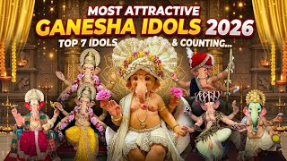 🔥 Most Attractive Ganpati Murti 2026 | Atul Sagar Arts Lalbaug Mumbai | Ganesh Idol Collection
