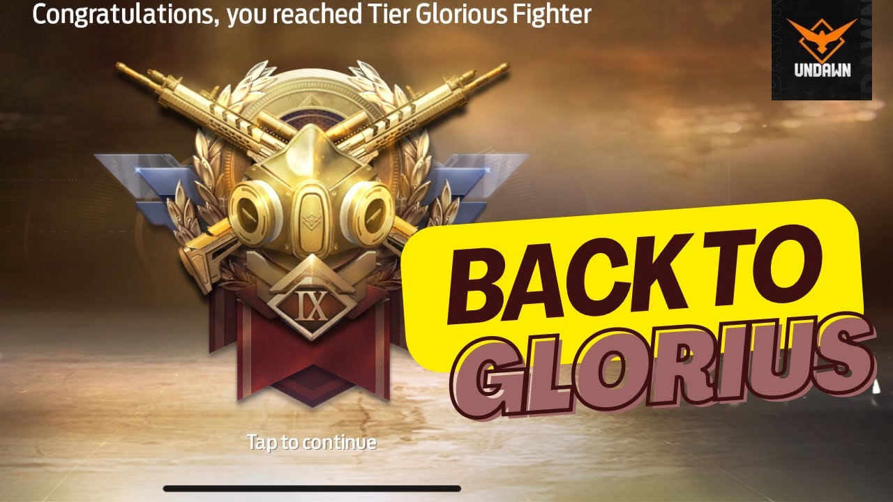 BACK TO GLORIOUS PLAY AS SUPPORT||PVP UNDAWN GARENA MOBILE - YouTube