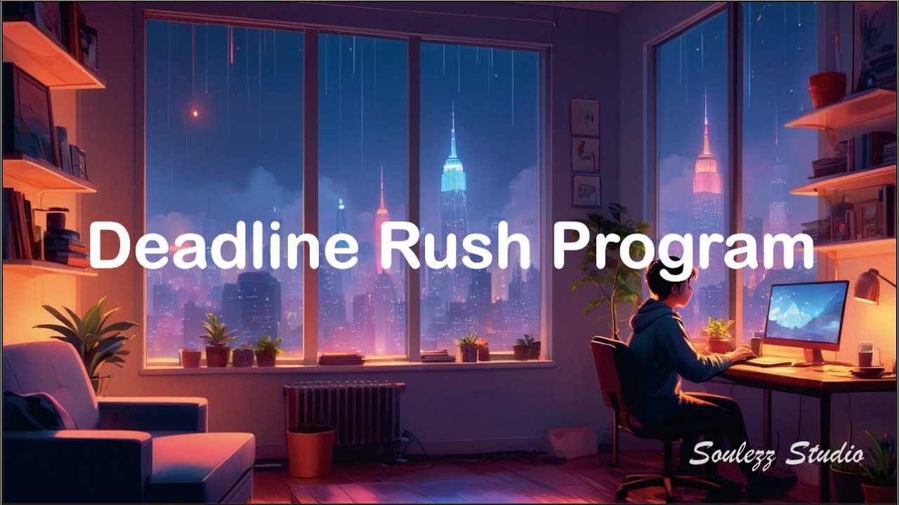 Deadline Rush Programming 🎧 - Chill Lofi Focus for Programming Under ...