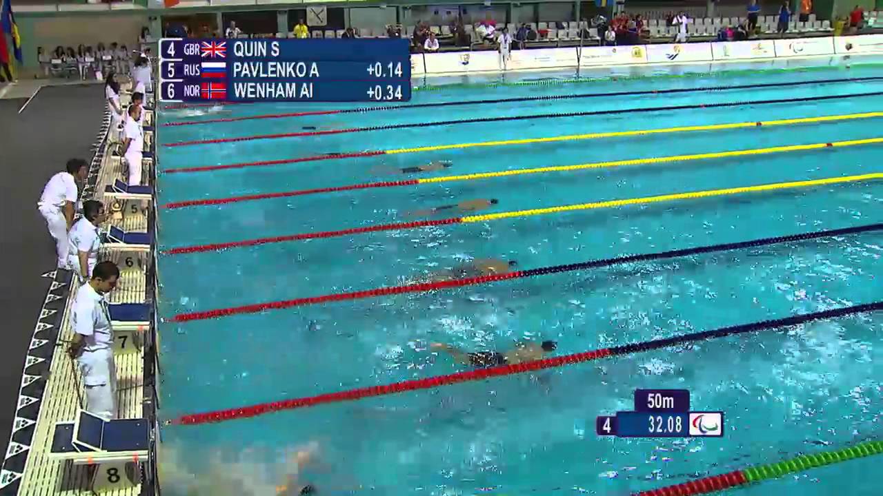 Men's 100m Breaststroke SB14 | Final | 2016 IPC Swimming European Open ...