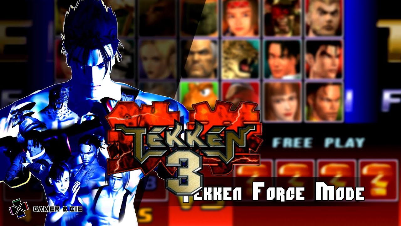 Tekken 3 (1998) - Tekken Force Mode (Gameplay) - YouTube