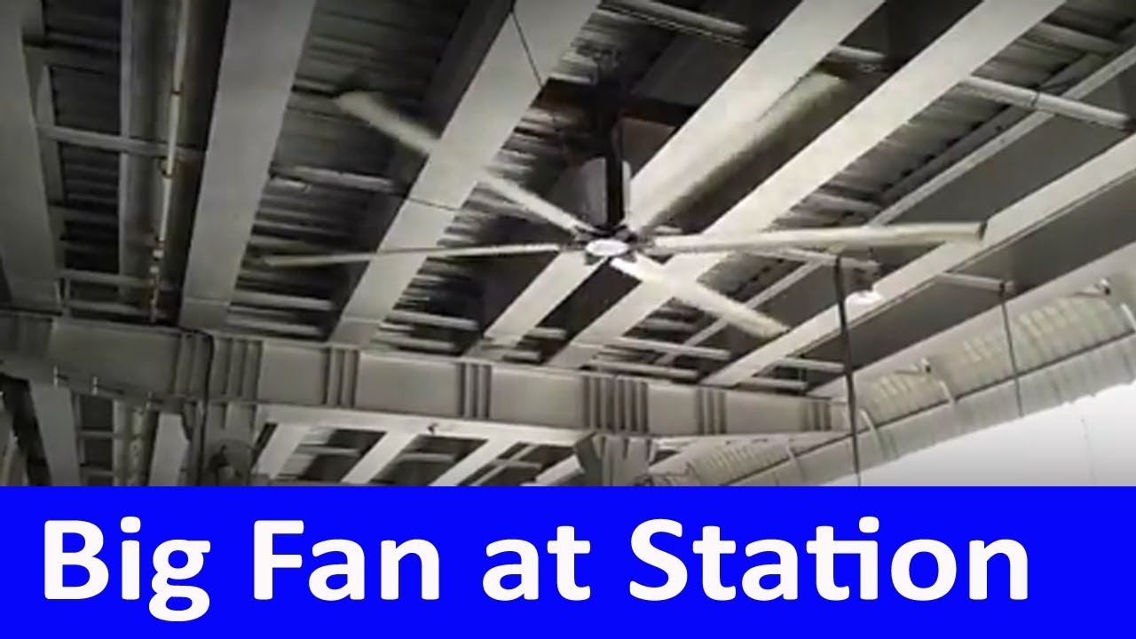 Giant fan at Railway station for public | Mumbai | सबसे बड़ा पंखा ...
