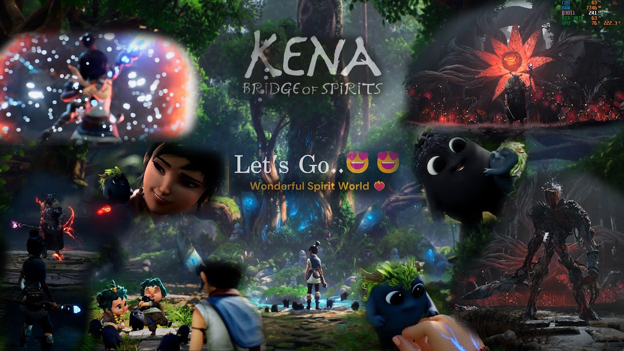 Kena Bridge of Spirits Gameplay| Walkthrough| Part 1 FULL GAME| 2K ...