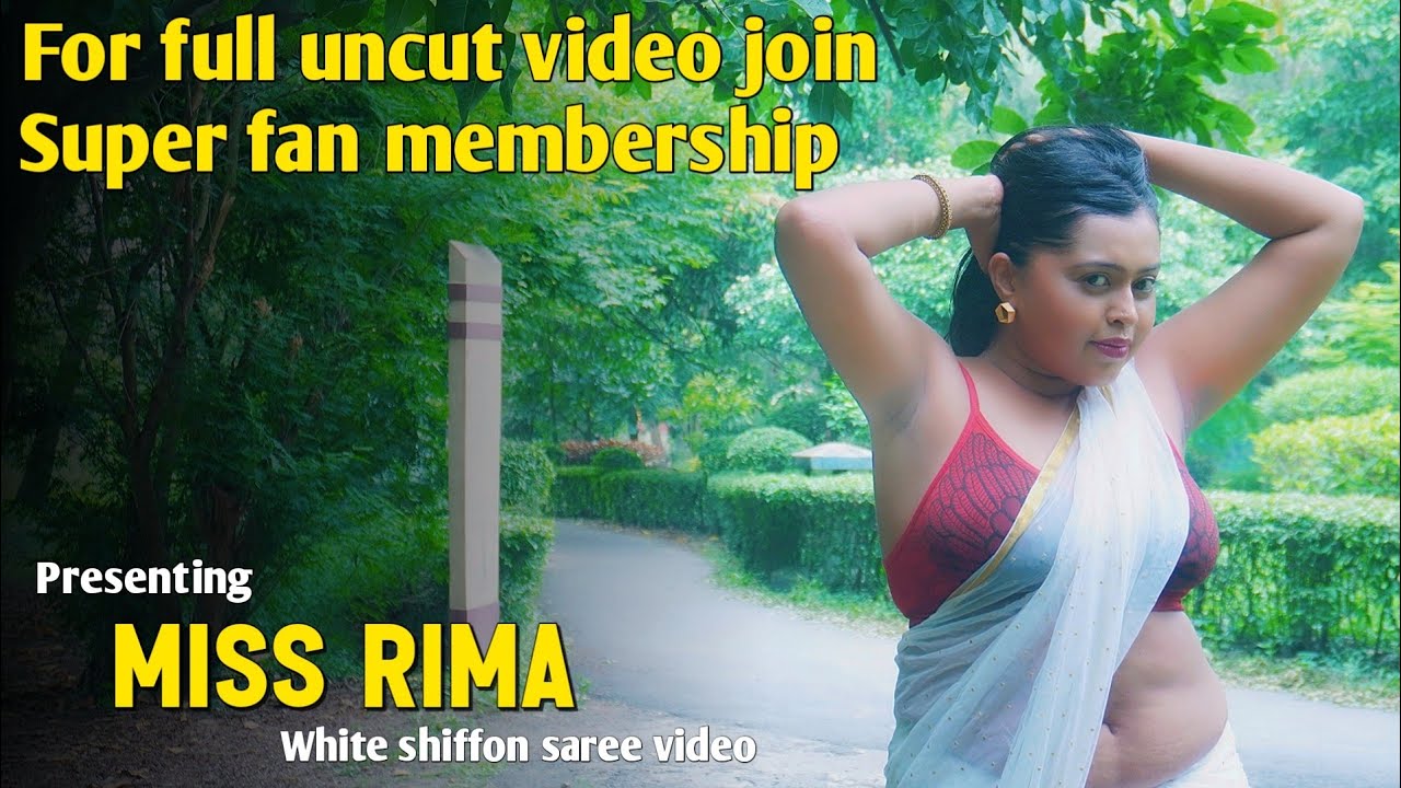 Rima | White Shiffon Saree Video | Saree Lover | Saree Sundori | Saree fashion | bong saree ...