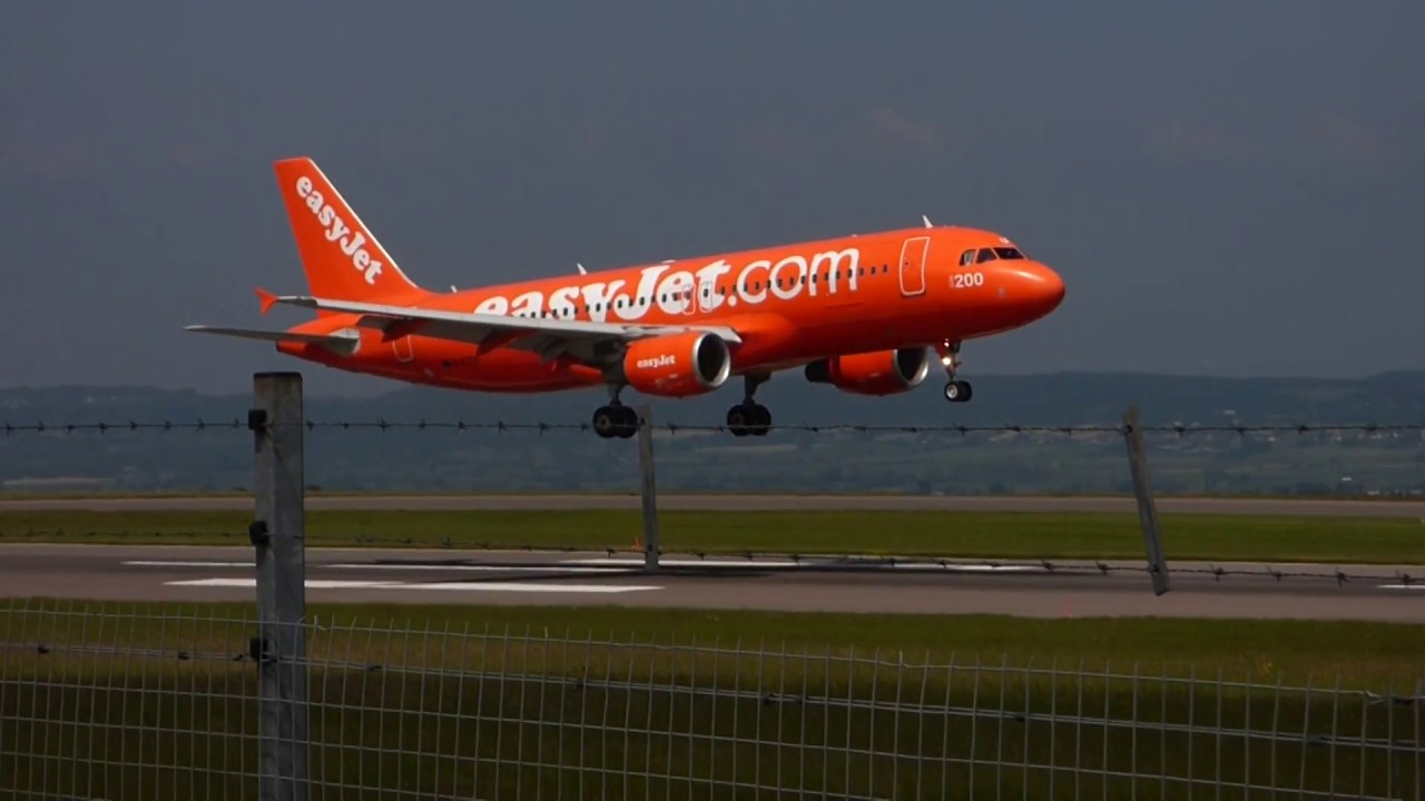 200th livery Easyjet A320 arriving at Bristol airport on Friday June ...
