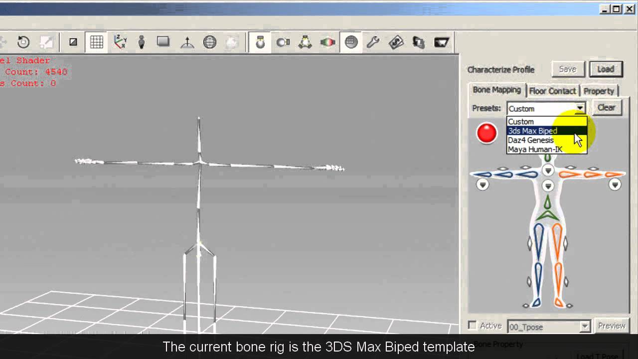 3DXchange5 Tutorial - Batch Motion Conversion - YouTube