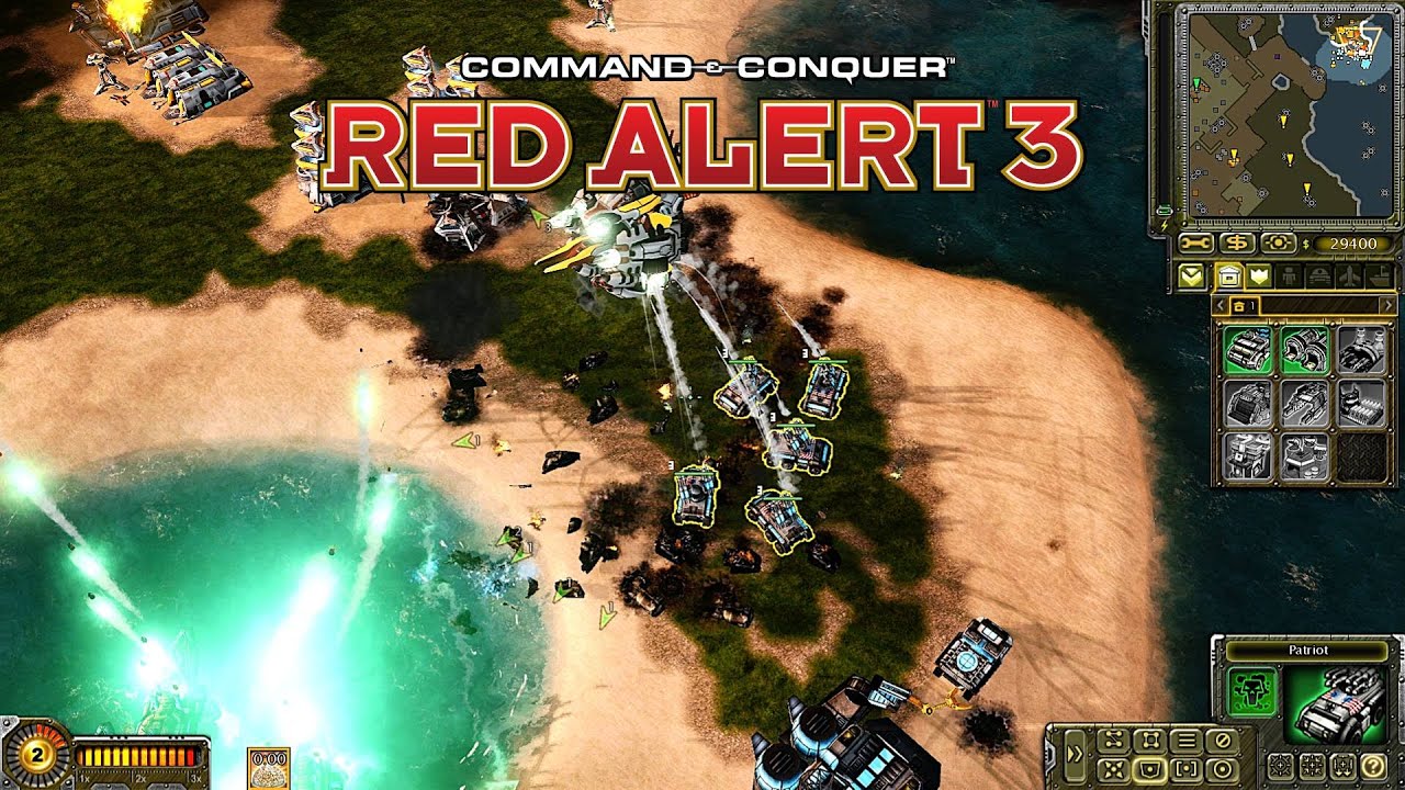 Red Alert 3 Division MOD USA Campaign 6 The Eastern Shores The Sunset ...