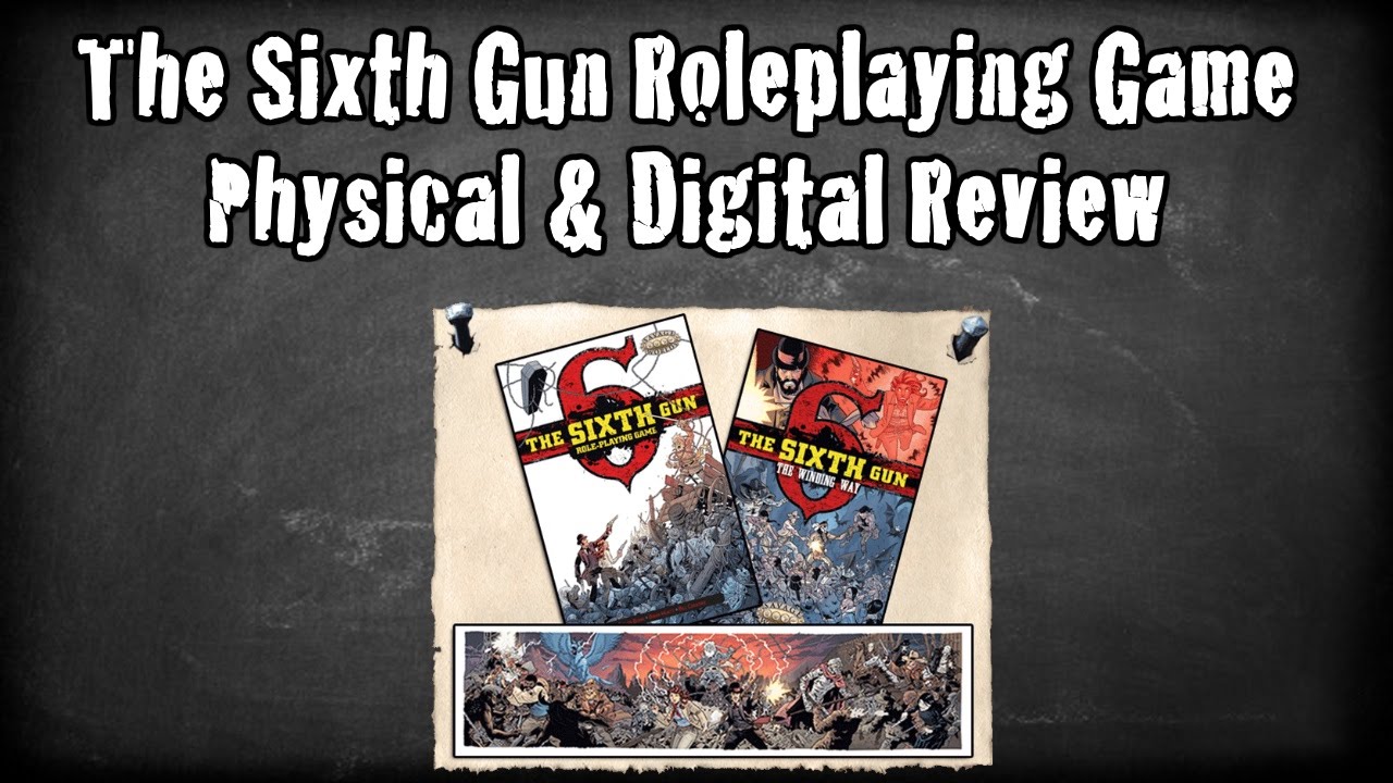 The Sixth Gun Role-Playing Game By Scott A. Woodard Physical & Digital ...