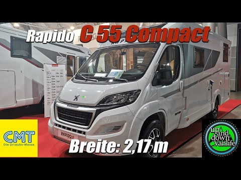 Rapido C 55 - CMT 23 - serienmäßig Dieselheizung + Hubbett - Breite 2,17m - Länge 6,72m