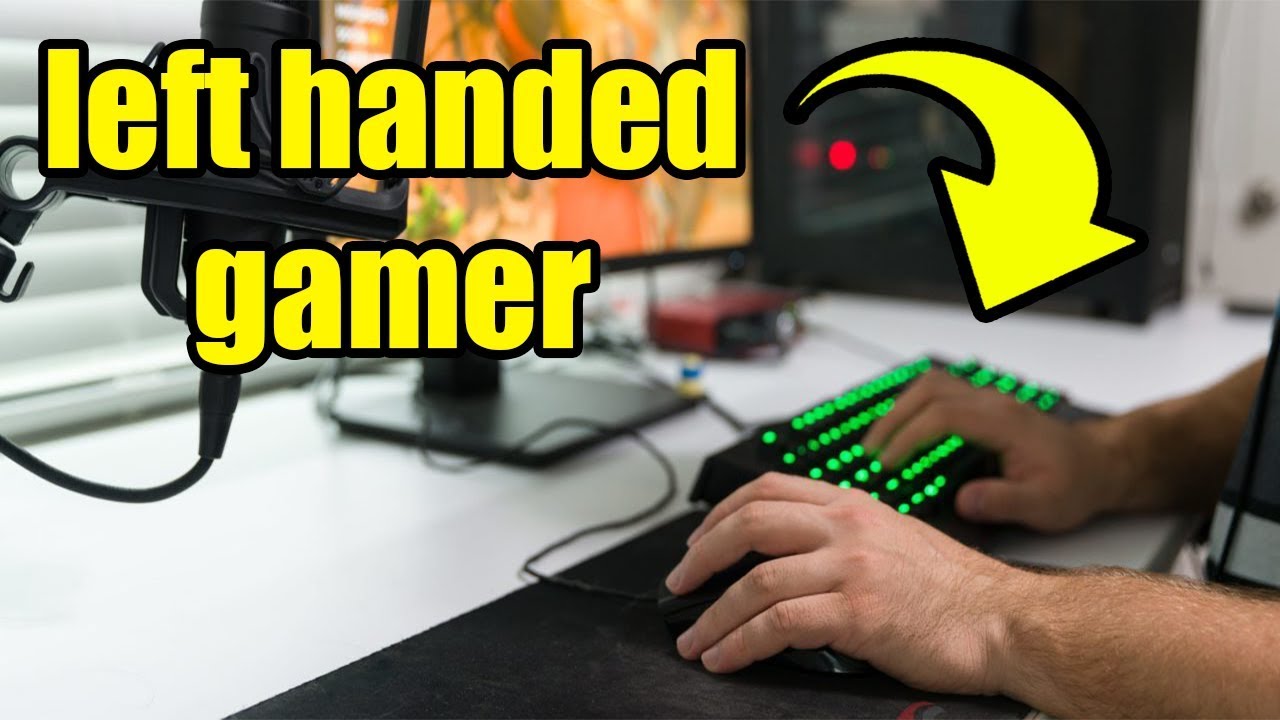 How left handed gamer playing in pc | Overwatch gameplay | - YouTube