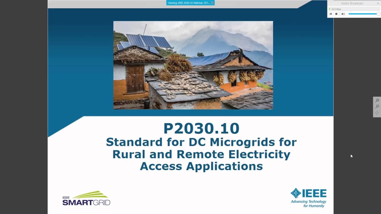 IEEE P2030.10 Standard for DC Microgrids for Rural and Remote ...