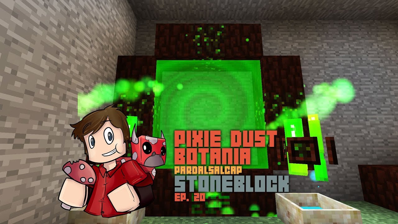 Pixie dust del botania - Minecraft Stoneblock en castellano ep.20 - YouTube