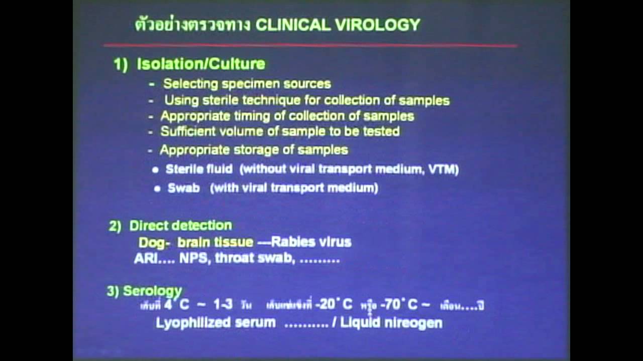 Serology & virology lab - YouTube