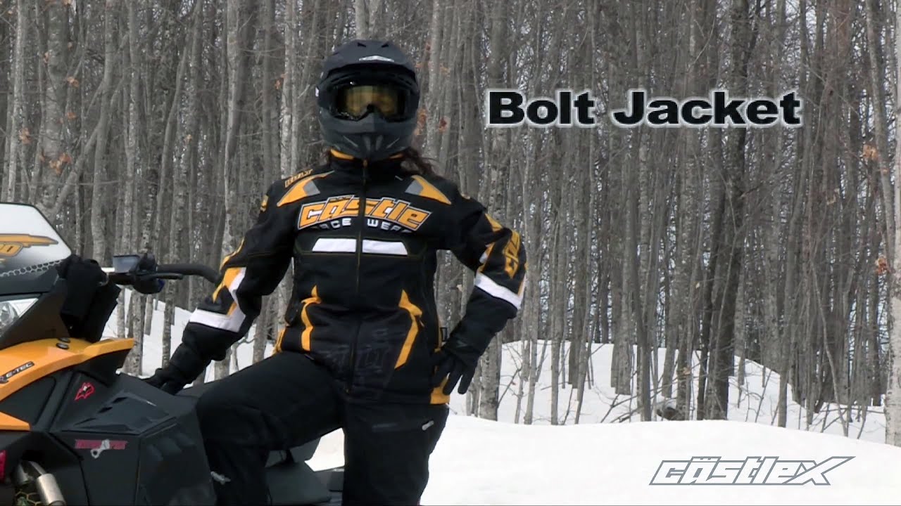 Castle X Womens Bolt Snowmobile Jacket - YouTube