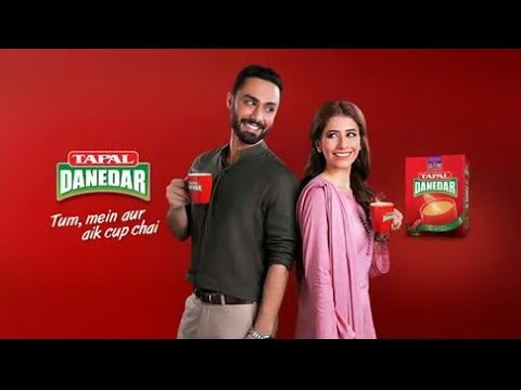 Syra Yousuf and Ahmed Ali Akbar new Ad || Tapal Danedar Ad || Tum, Me ...