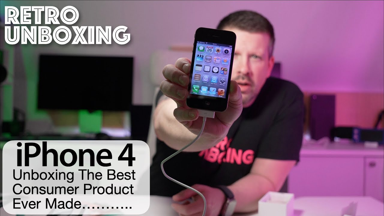 iPhone 4 Unboxing Unactivated "Brand New" The Best Device Ever made ...